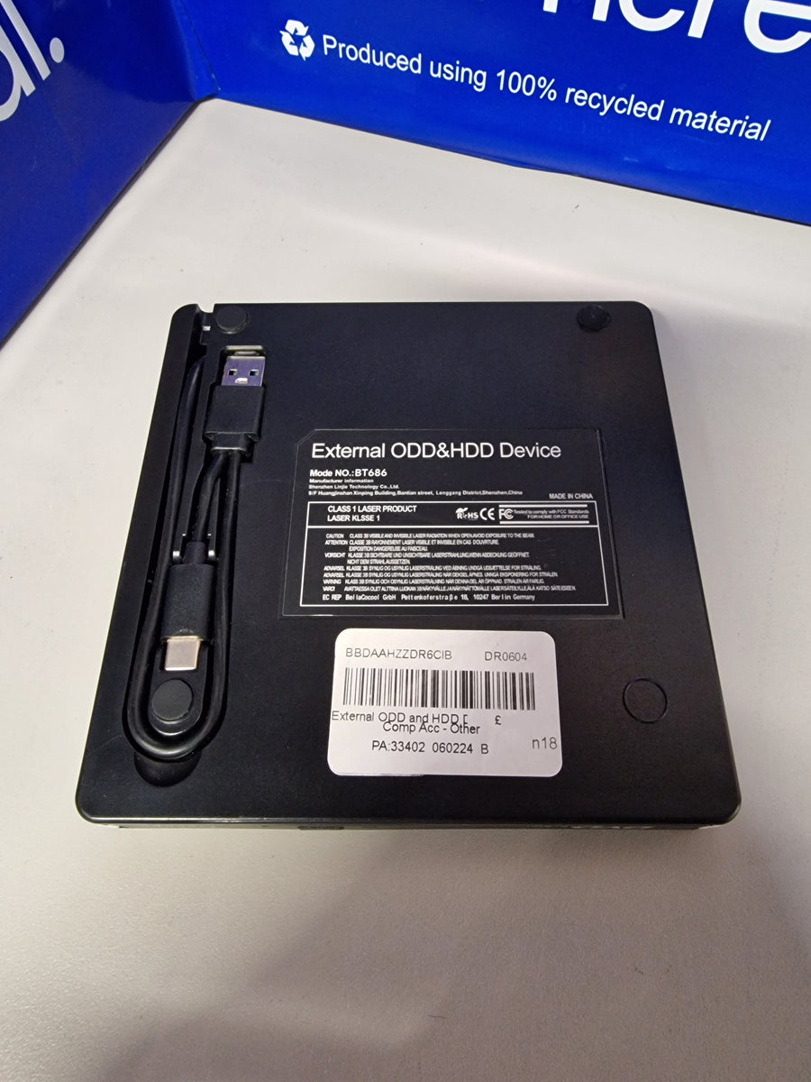External ODD and HDD Device BT686 iMac Apple only DVD - RW | Cash Generator