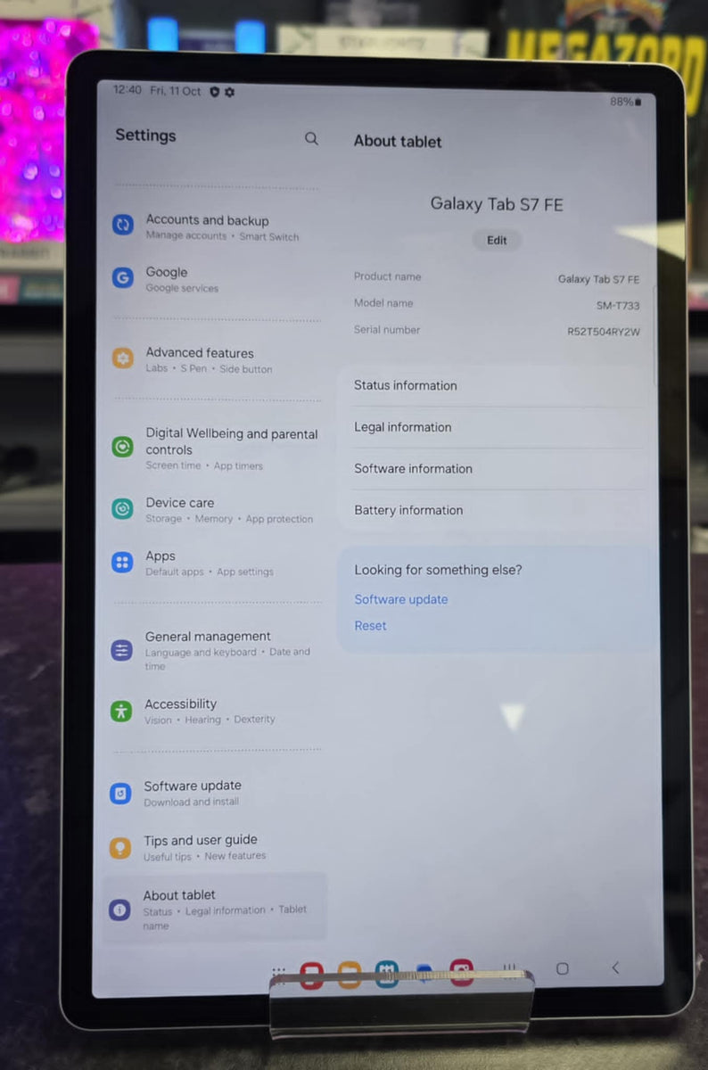 Samsung Tablet s7 Fe - 64GB - Pen | Cash Generator