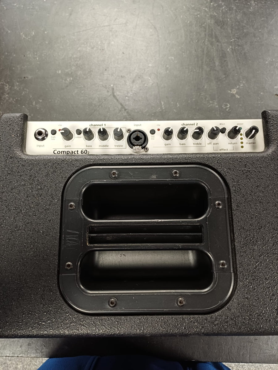 AER Compact 60/2 Twin Channel Acoustic Amplifier | Cash Generator