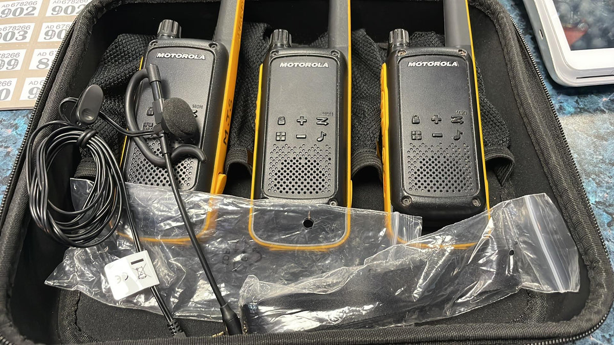 Motorola T82 Extreme Walkie-Talkies | Cash Generator