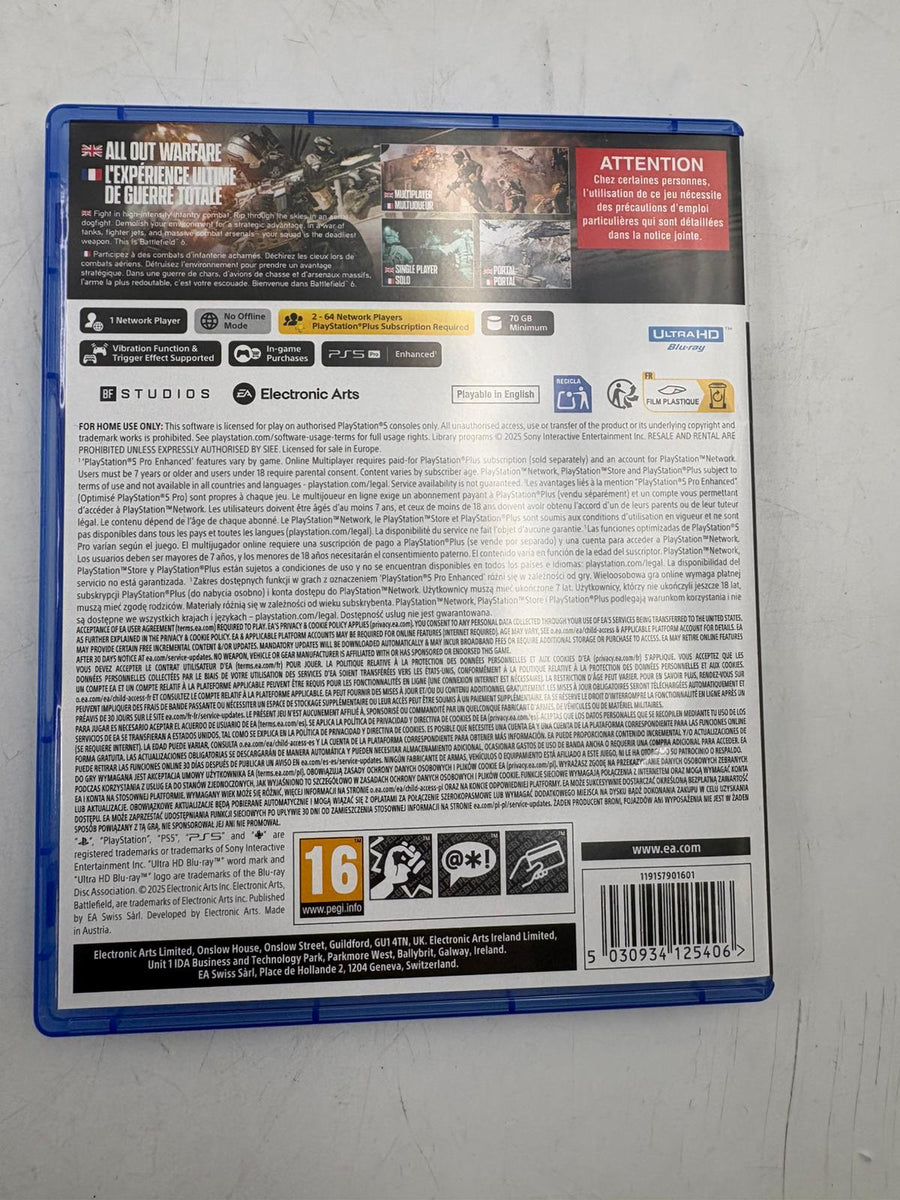 Battlefield 6 PS5 | Cash Generator